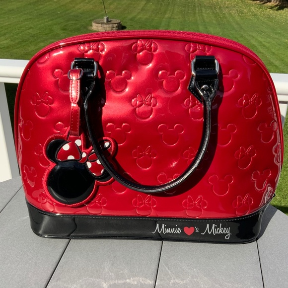 Disney | Bags | New Beautiful Large Loungefly Disney Minnie Mouse Bag ...